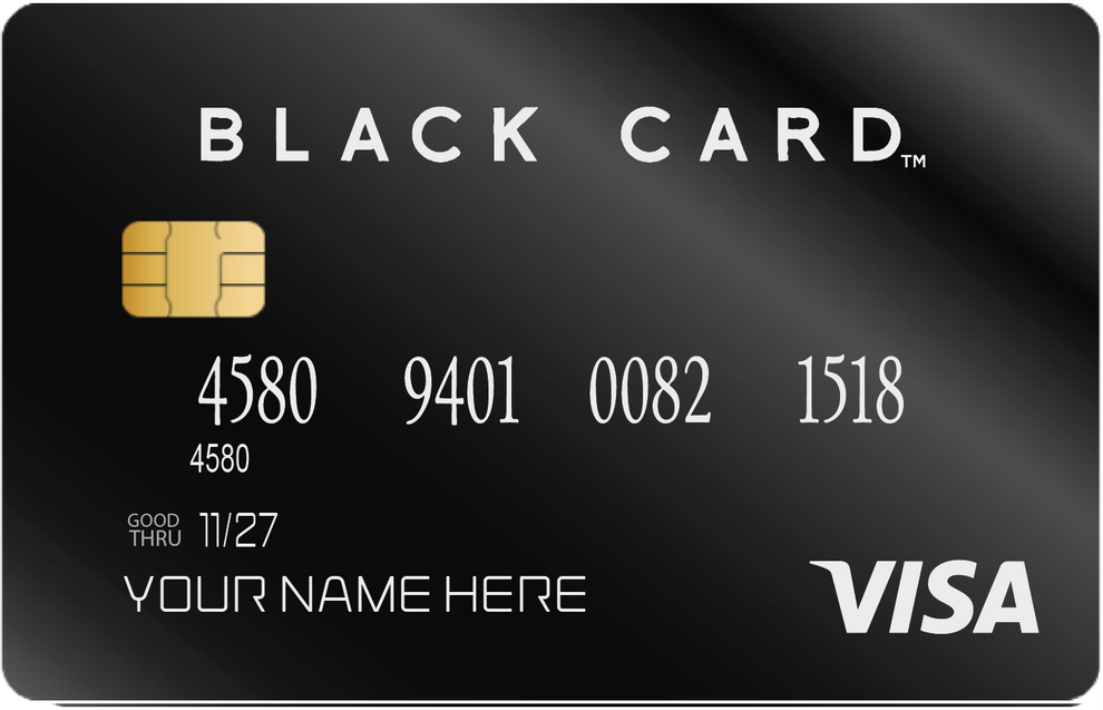 Black Card - Limited Edition – THE PRINTING HOUSE